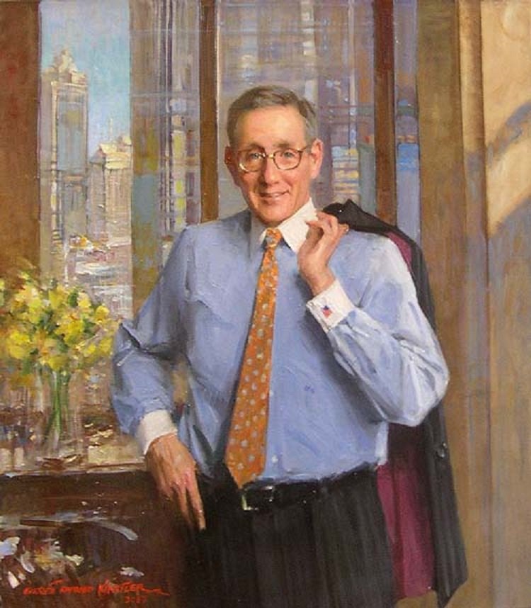 Solve Everett Raymond Kinstler by Stephen M. Ross jigsaw puzzle online ...