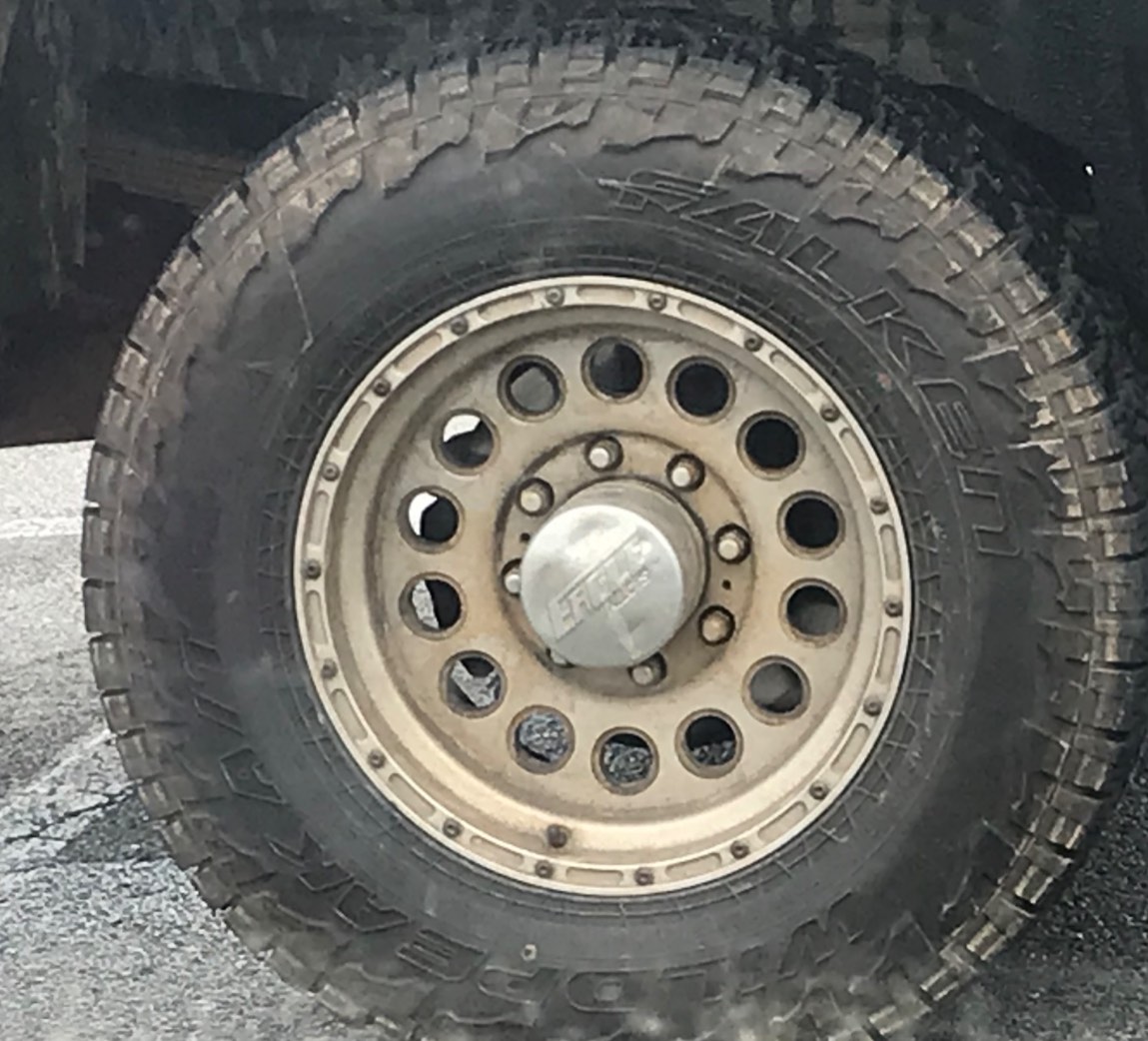 Solve Truck wheel & tire jigsaw puzzle online with 30 pieces