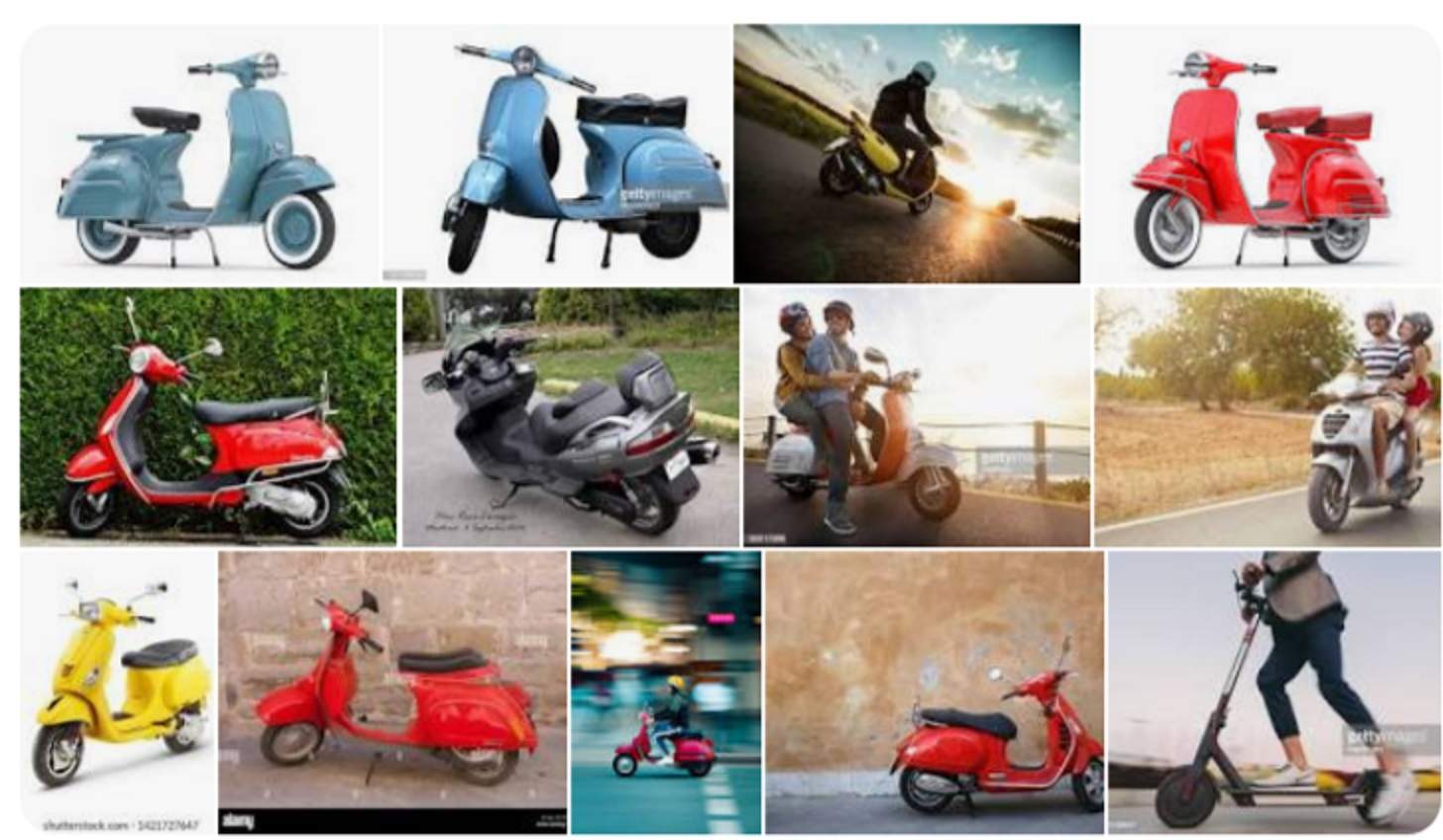 Jigsaw Puzzle | Motor Scooters | 180 pieces | Jigidi
