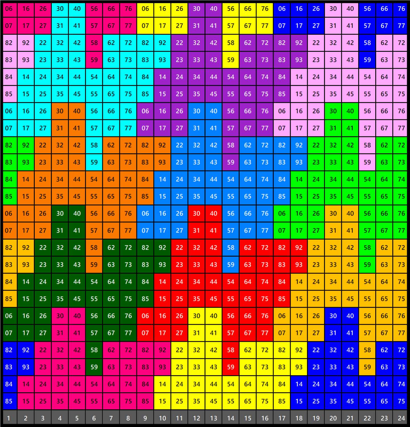 Solve Number 1218 tessellation 600 jigsaw puzzle online with 600 pieces