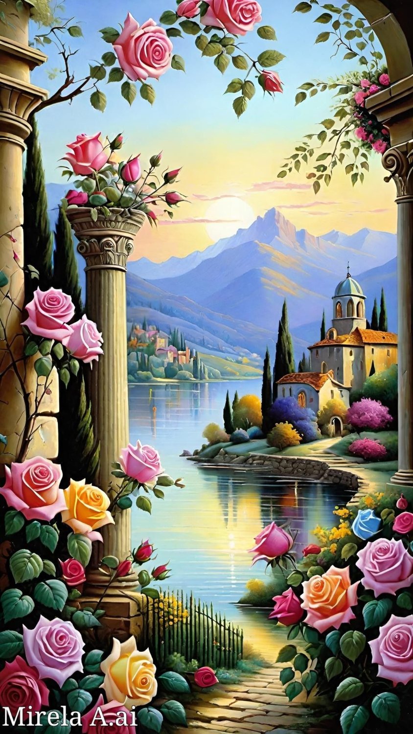 Solve Beautiful Scenes (1) jigsaw puzzle online with 84 pieces