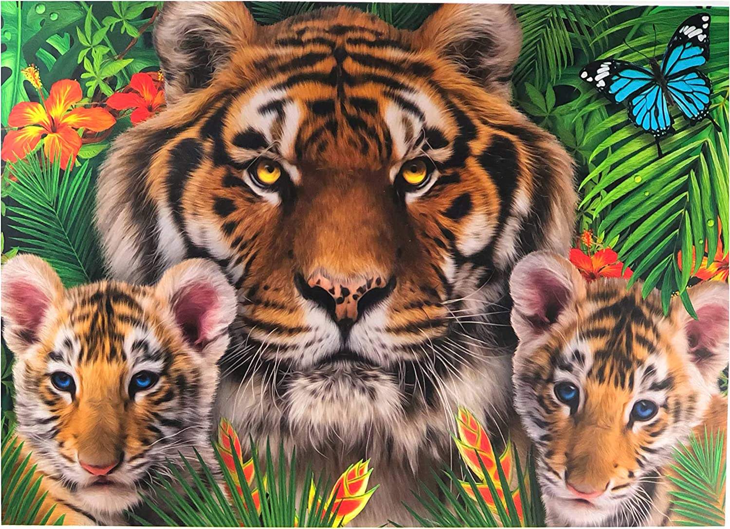 Solve Tiger & Tots jigsaw puzzle online with 266 pieces