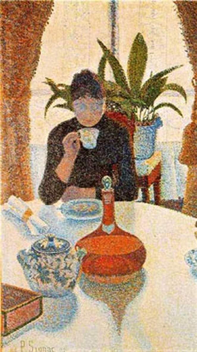 Solve Signac, Paul Victor Jules ~ (French 1863-1935) ~ Breakfast ...
