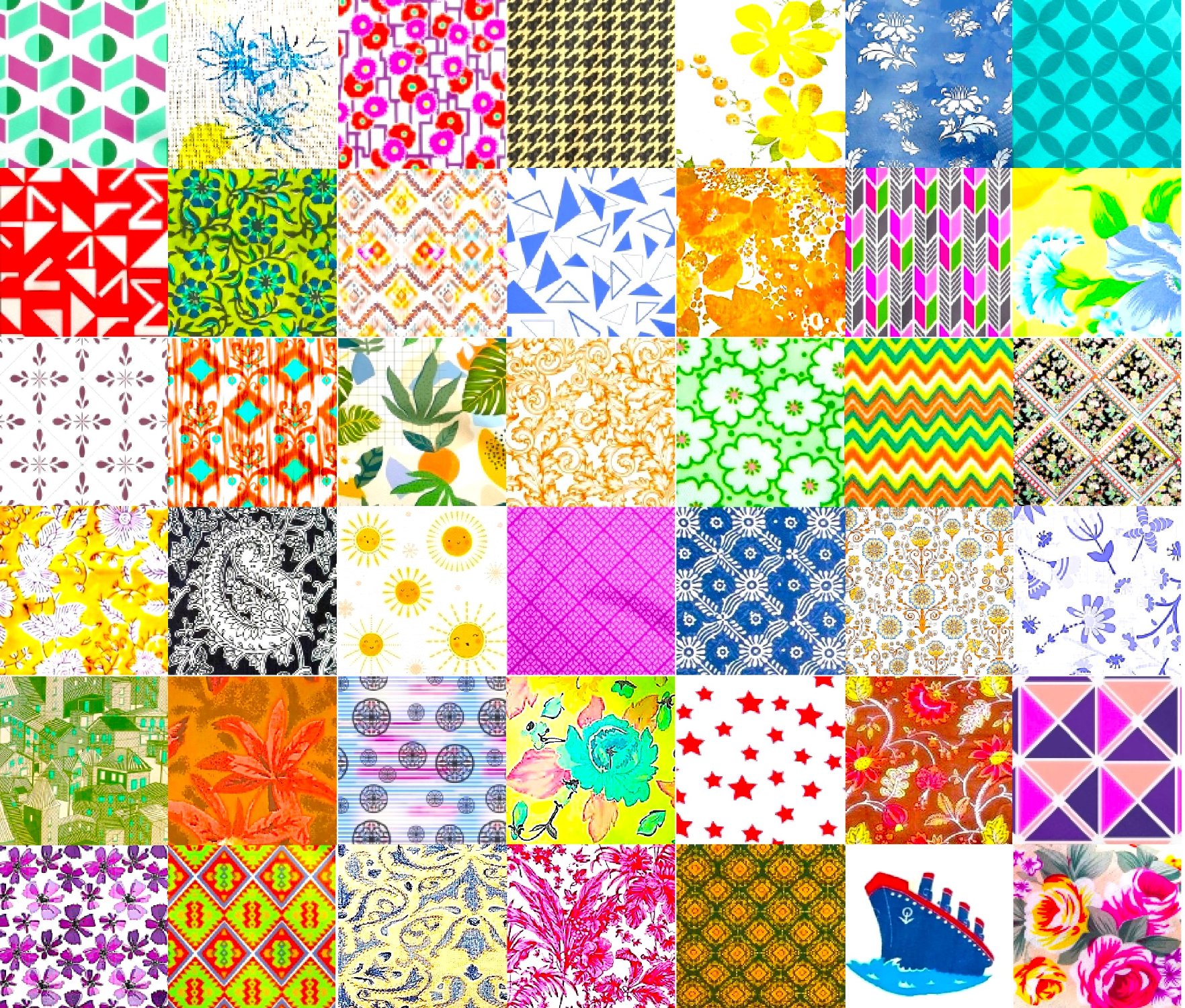 Solve PATCHWORK VOILE 7 jigsaw puzzle online with 252 pieces