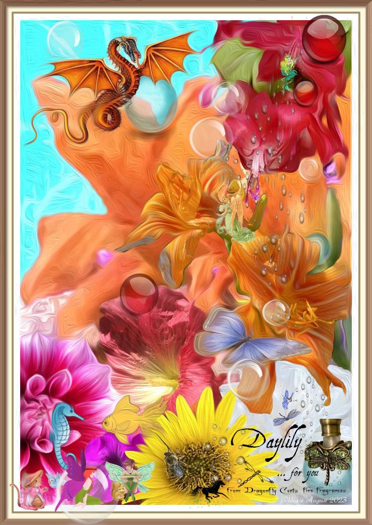 Solve Daylily . by Dragon Cents jigsaw puzzle online with 20 pieces