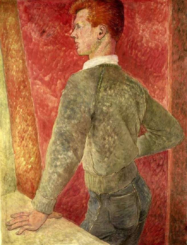 Solve Pete standing 1959 Peter Samuelson jigsaw puzzle online with 154 ...