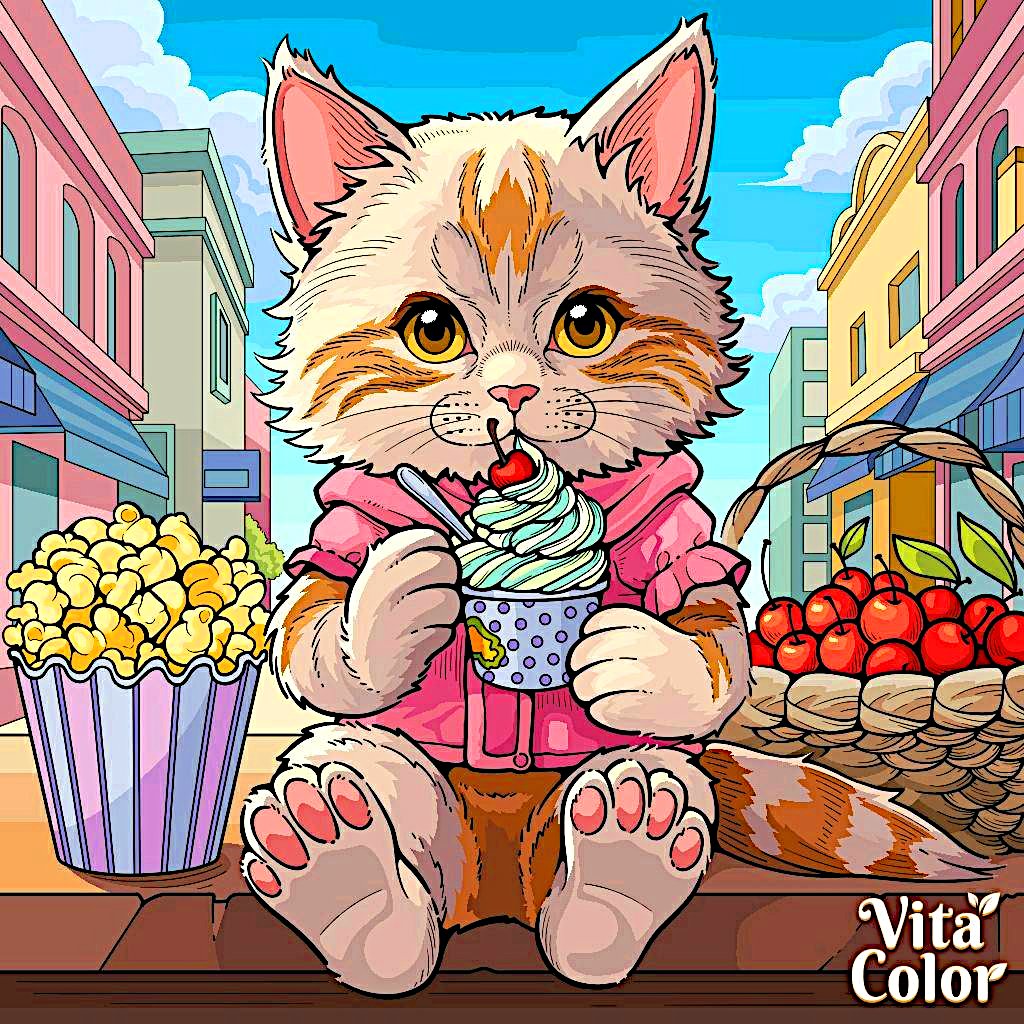 Solve 18 Vita Color jigsaw puzzle online with 64 pieces