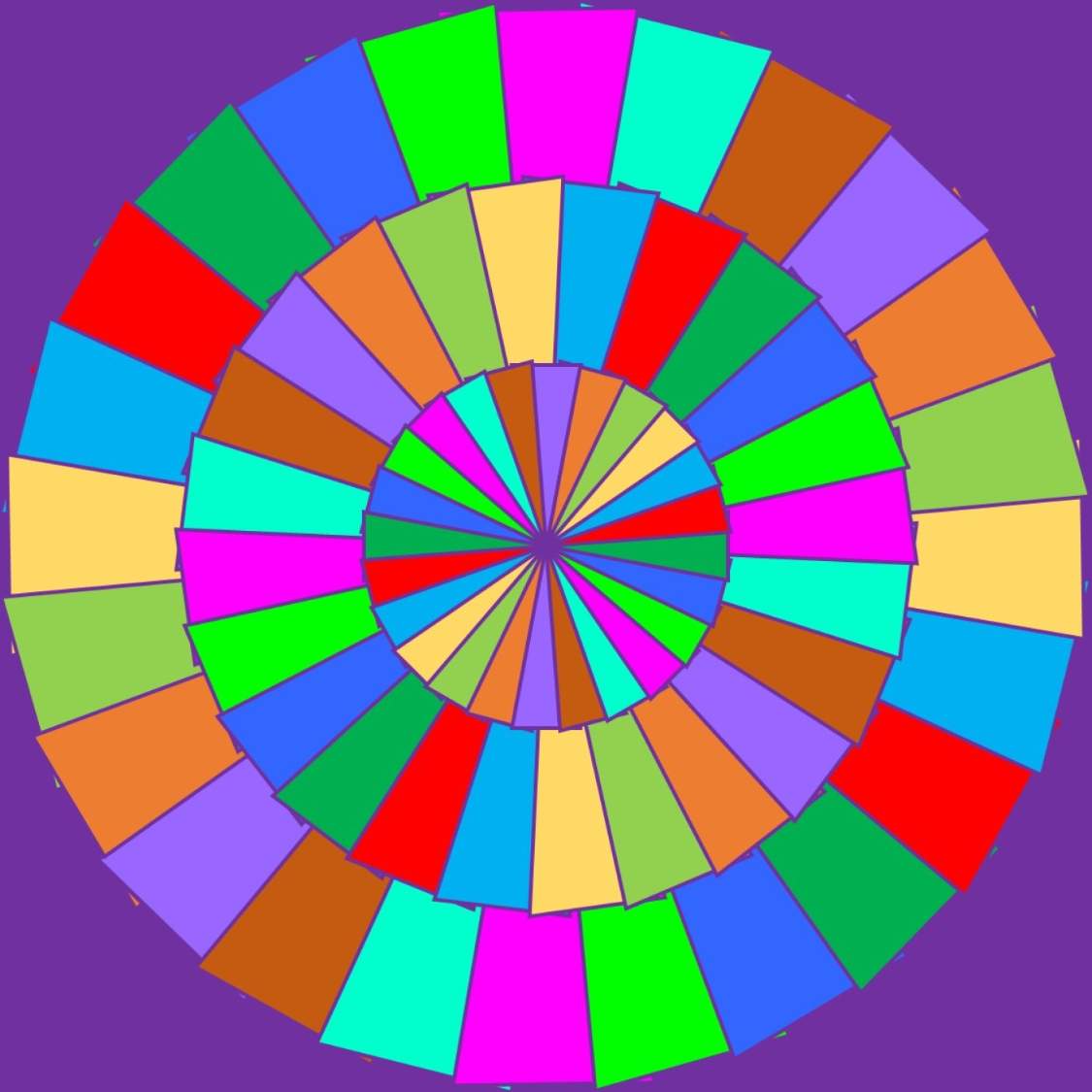 Jigsaw Puzzle | 021721 color wheel | 64 pieces | Jigidi