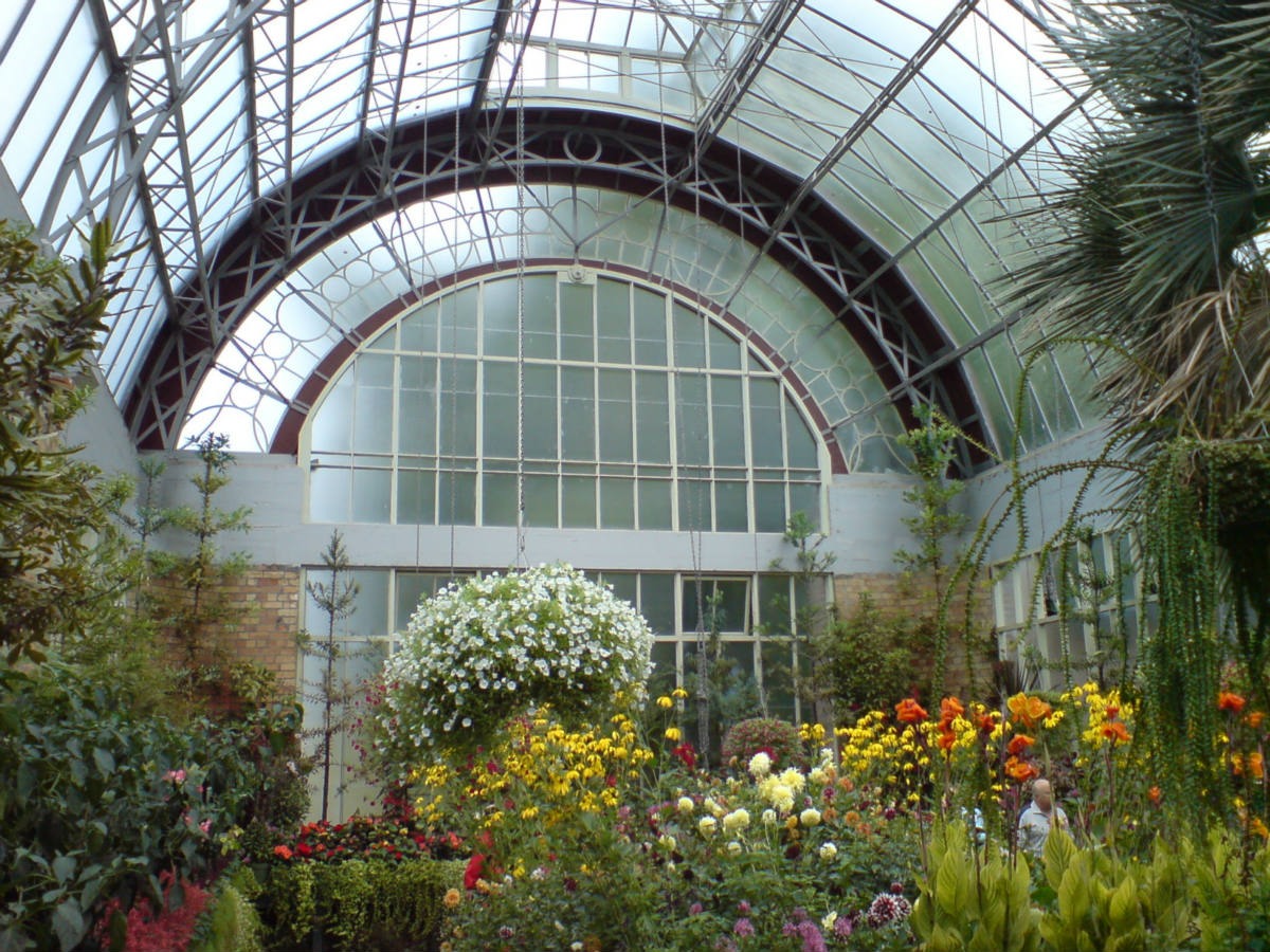 Solve Wintergarden House In Auckland Domain jigsaw puzzle online with ...