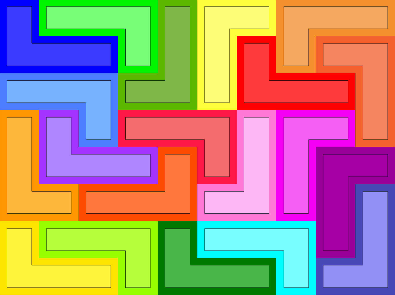 Solve tetris jigsaw puzzle online with 520 pieces