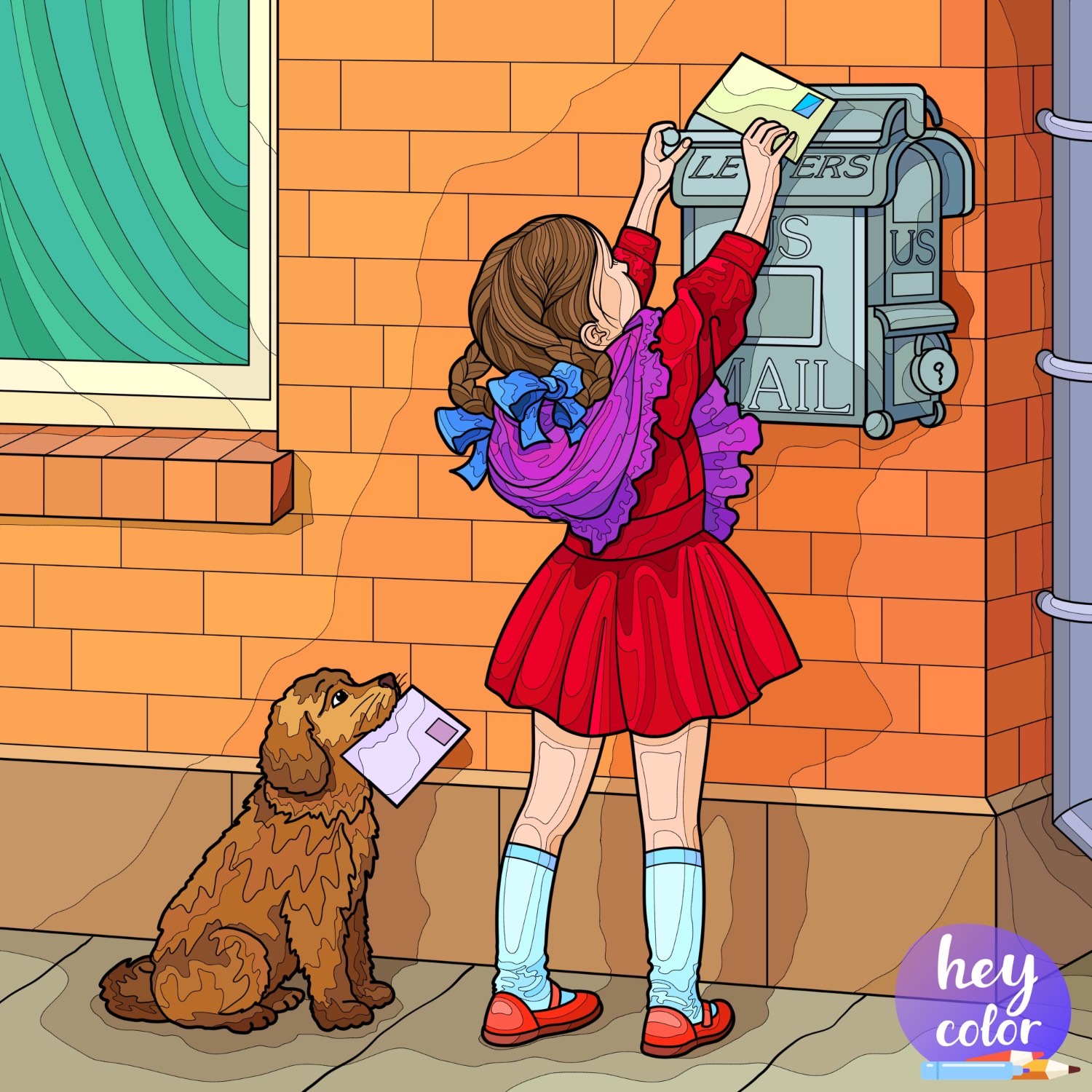 Solve Mailing Letters jigsaw puzzle online with 256 pieces