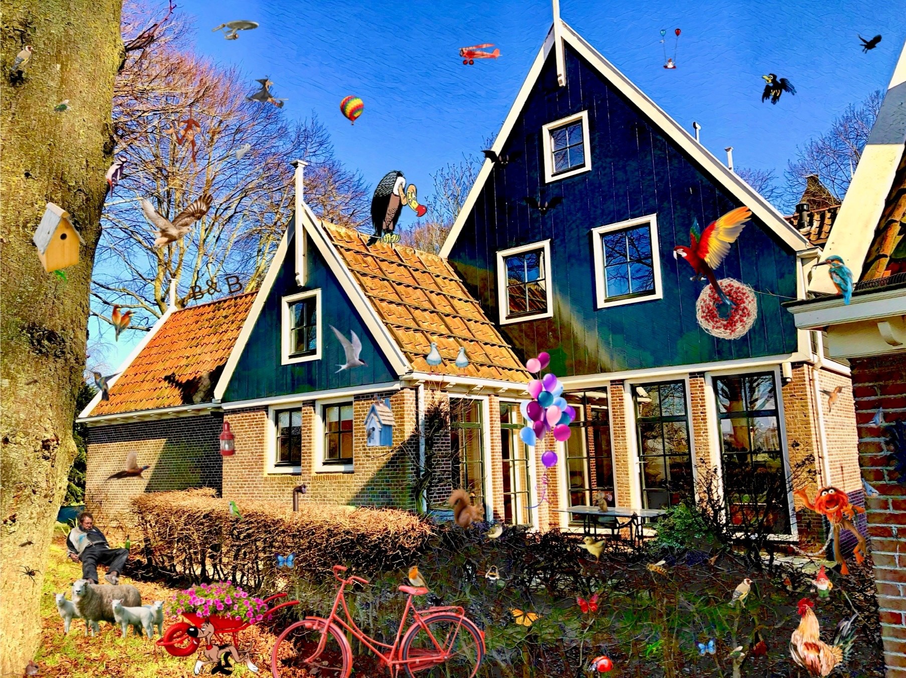 Solve Belachelijk grote puzzel 🐣 jigsaw puzzle online with 594 pieces