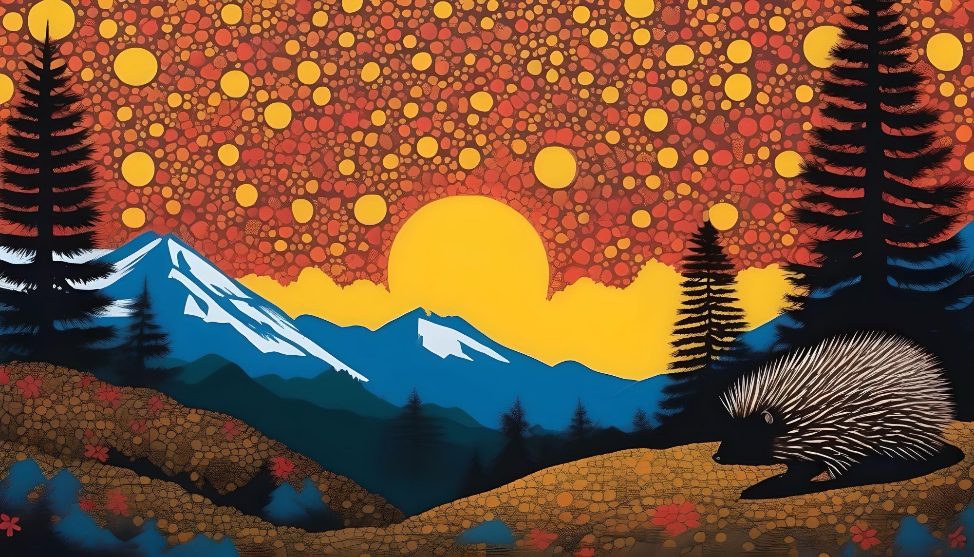 Solve Porcupine …. jigsaw puzzle online with 170 pieces