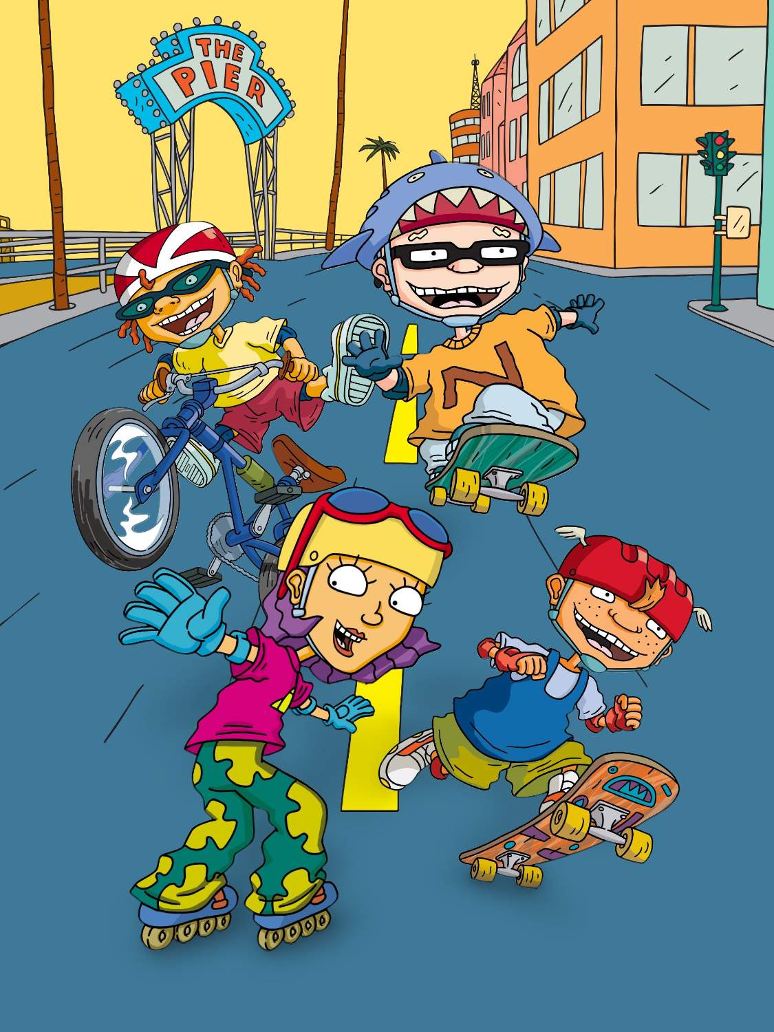 Solve Rocket Power jigsaw puzzle online with 108 pieces