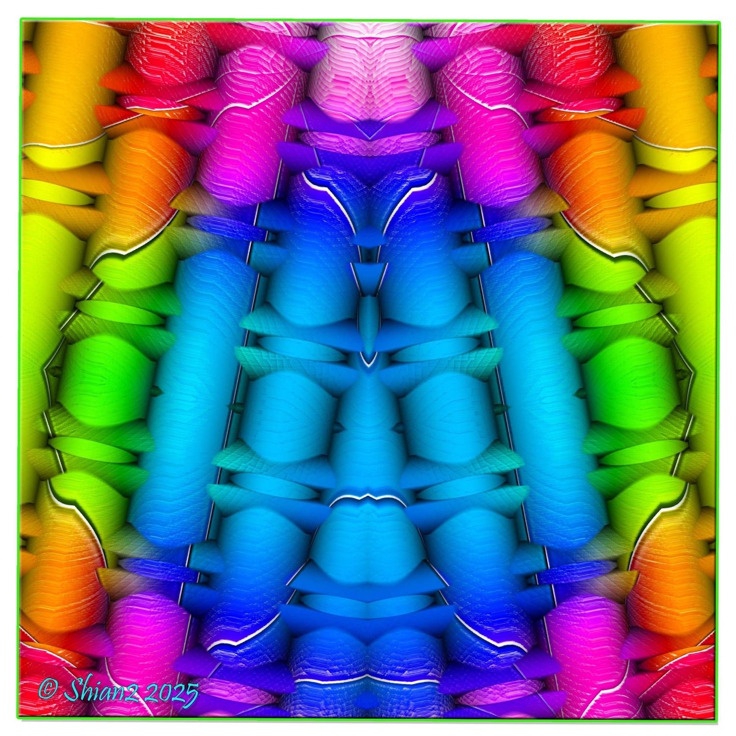 Solve Pretty Colours jigsaw puzzle online with 64 pieces