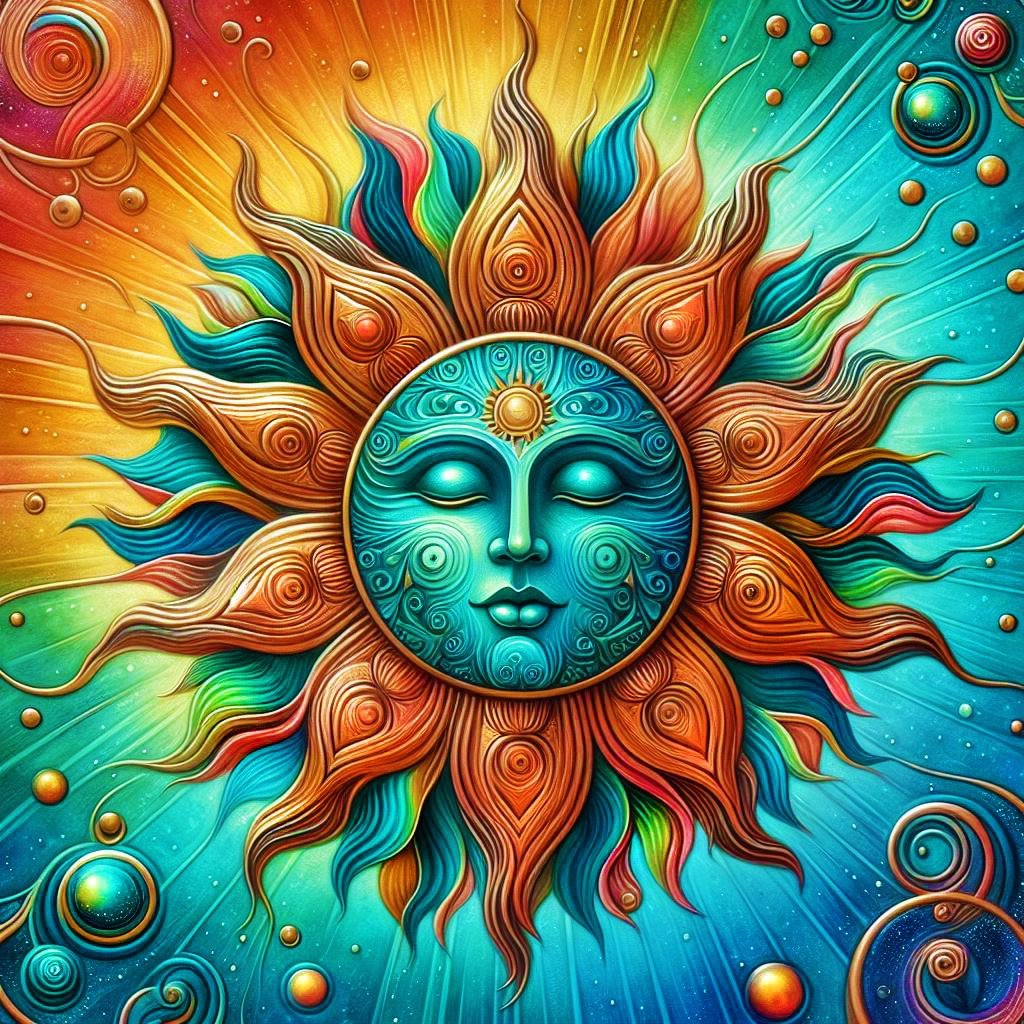 Solve da Sun Mr Aqua jigsaw puzzle online with 81 pieces