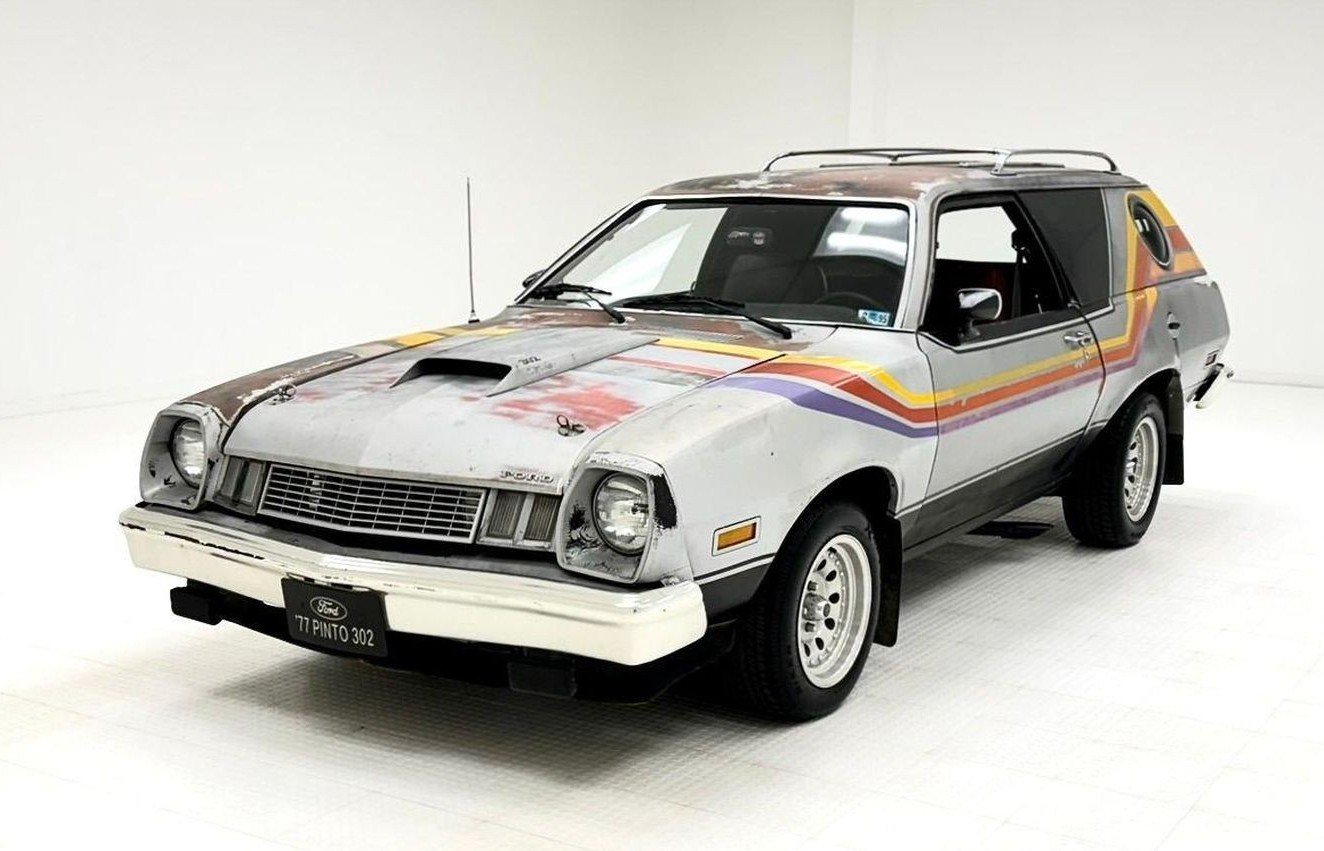 Solve 77 Pinto wagon... Bandit... jigsaw puzzle online with 96 pieces