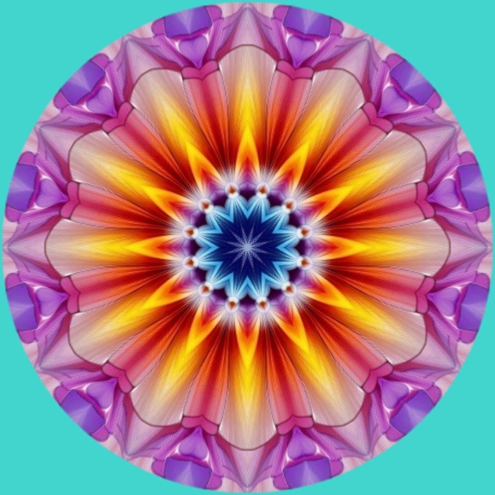 Solve Kaleidoscope jigsaw puzzle online with 25 pieces