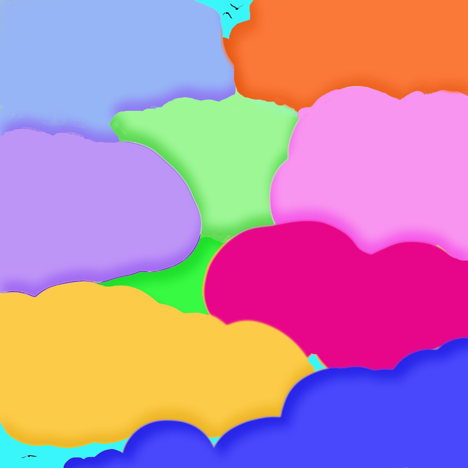 Solve PASSING CLOUDS jigsaw puzzle online with 225 pieces