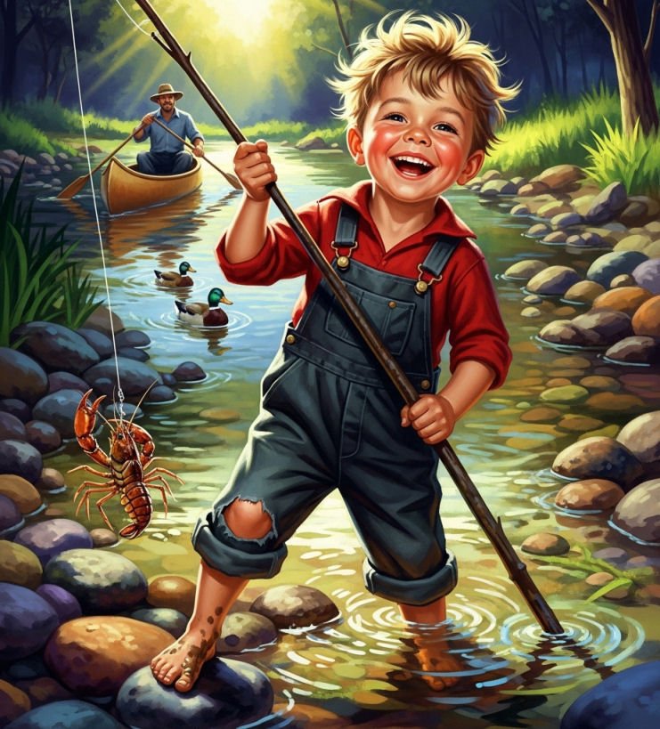 Solve Look Mommy. jigsaw puzzle online with 90 pieces