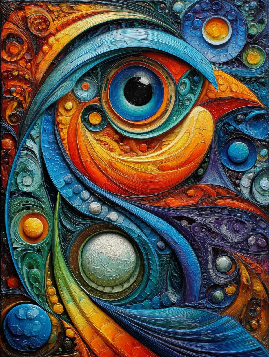 Solve Cosmic Currents Converge jigsaw puzzle online with 130 pieces