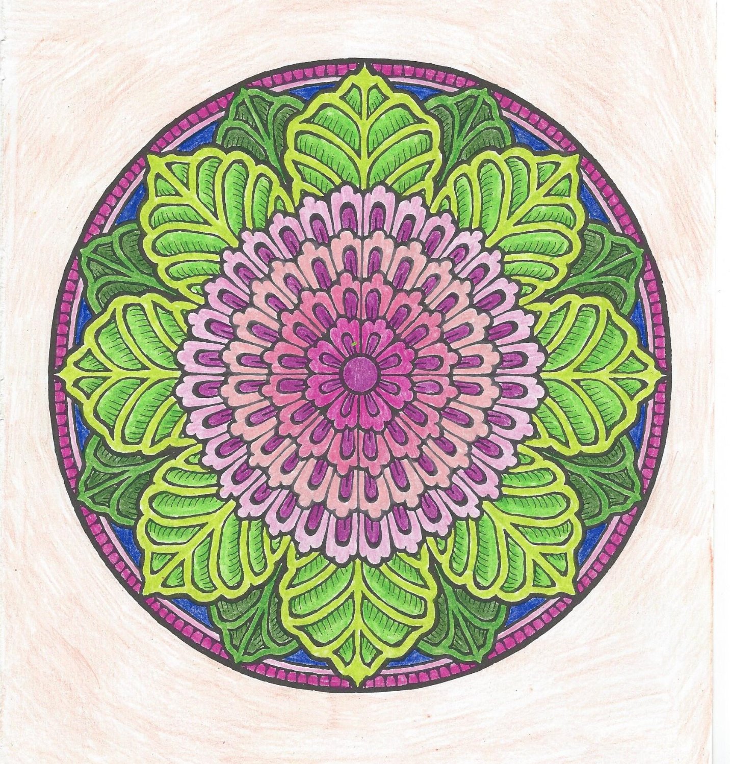 Solve Mandala jigsaw puzzle online with 100 pieces