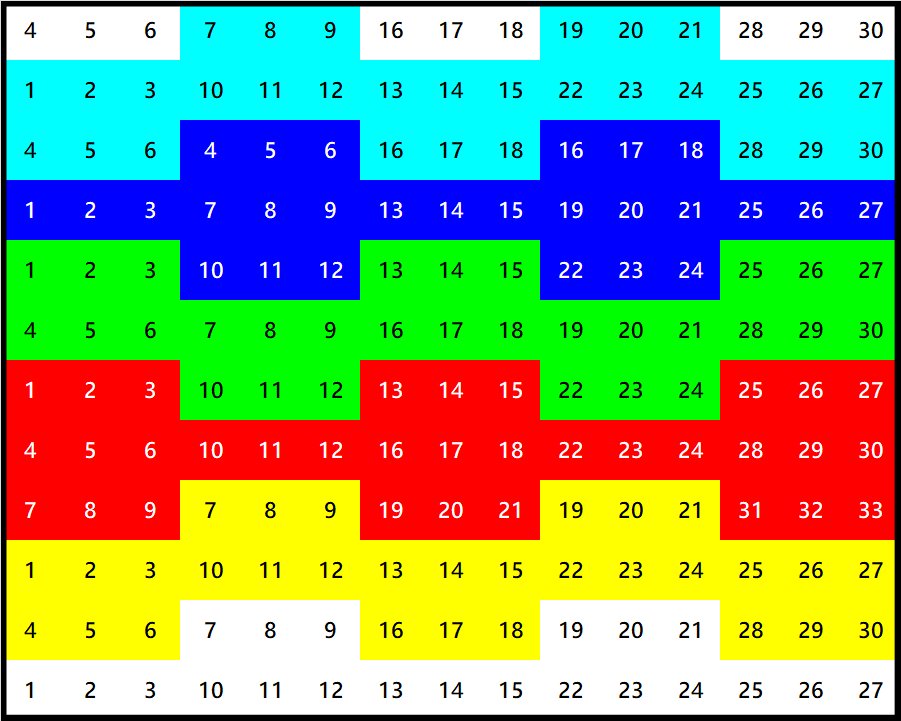 Solve Number 1357 bears repeating 180 jigsaw puzzle online with 180 pieces