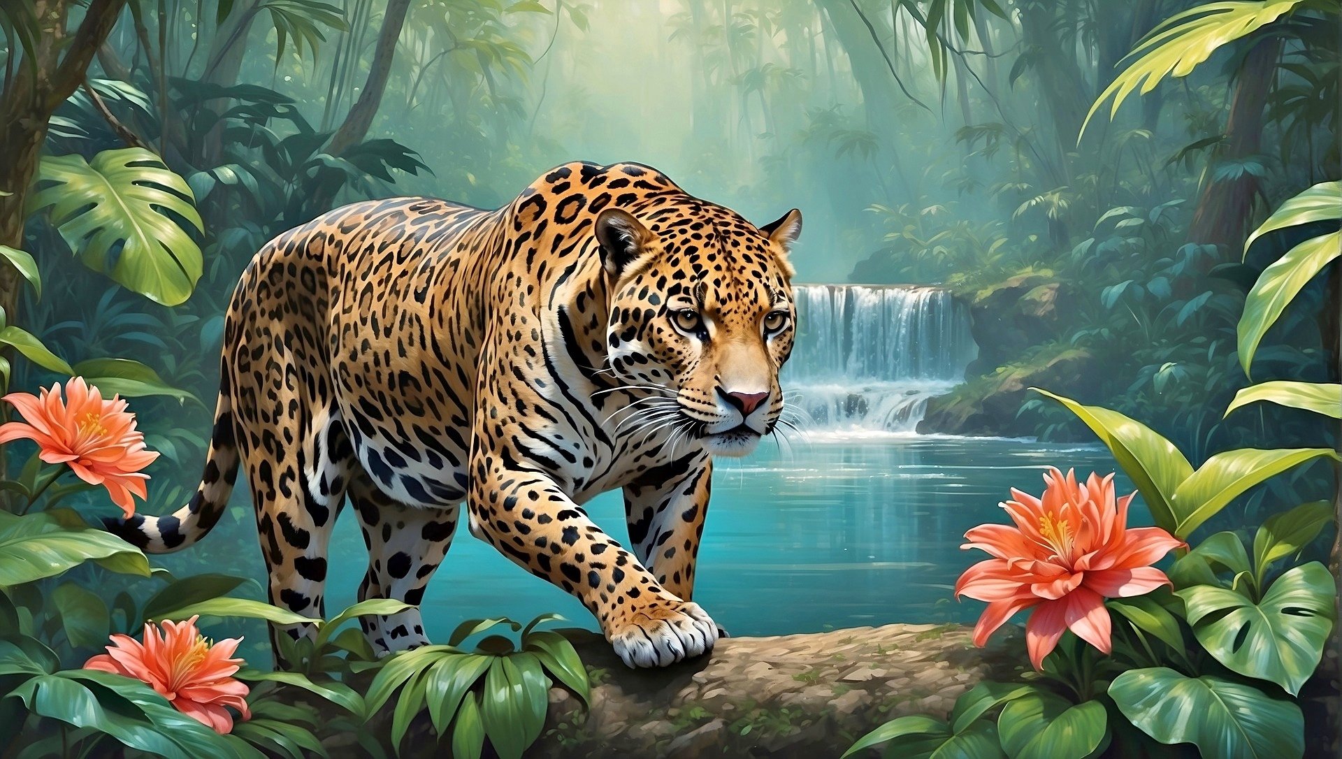 Solve Jaguar, resizable 15 to 589 pieces jigsaw puzzle online with 66 ...