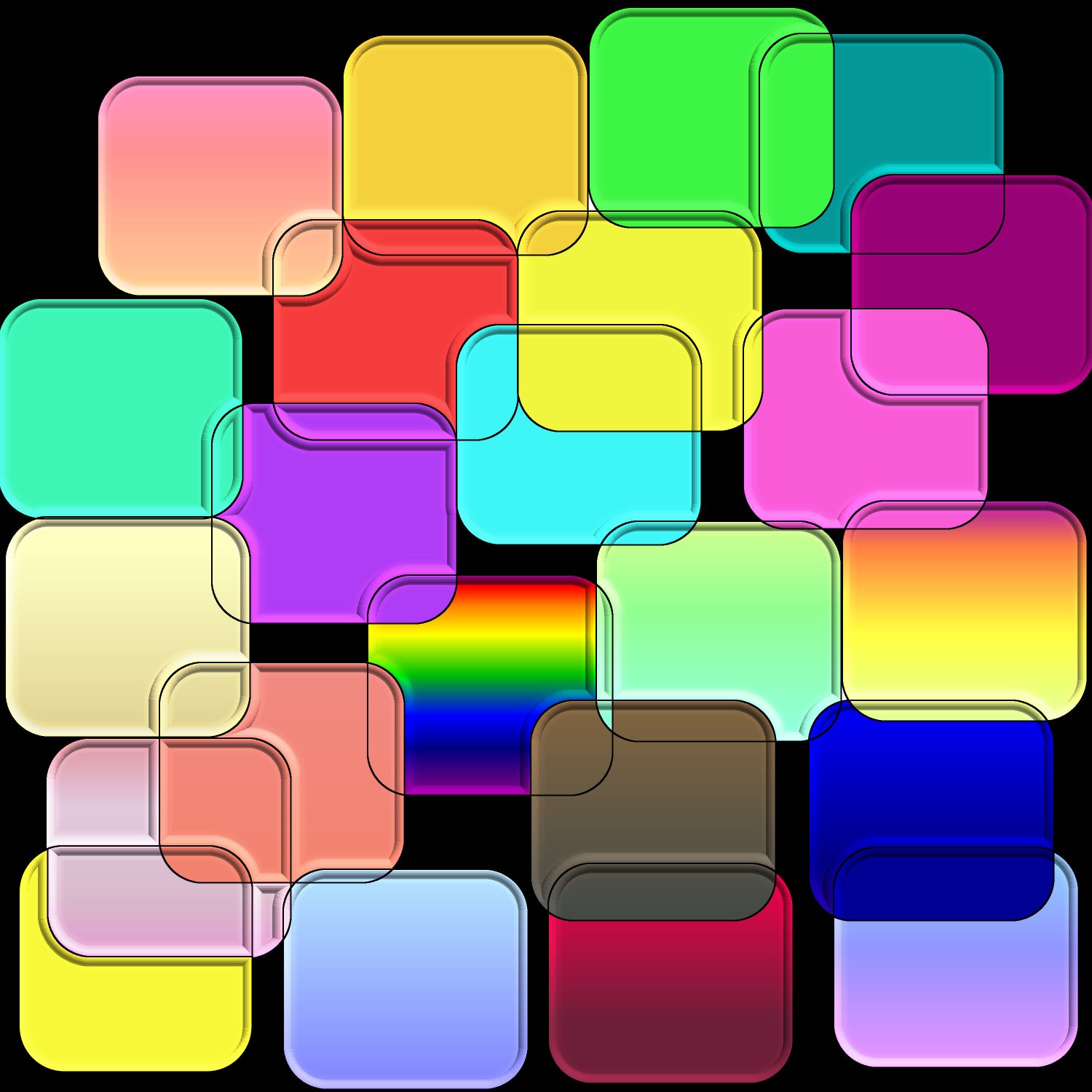 Solve ROUNDED OFF jigsaw puzzle online with 100 pieces