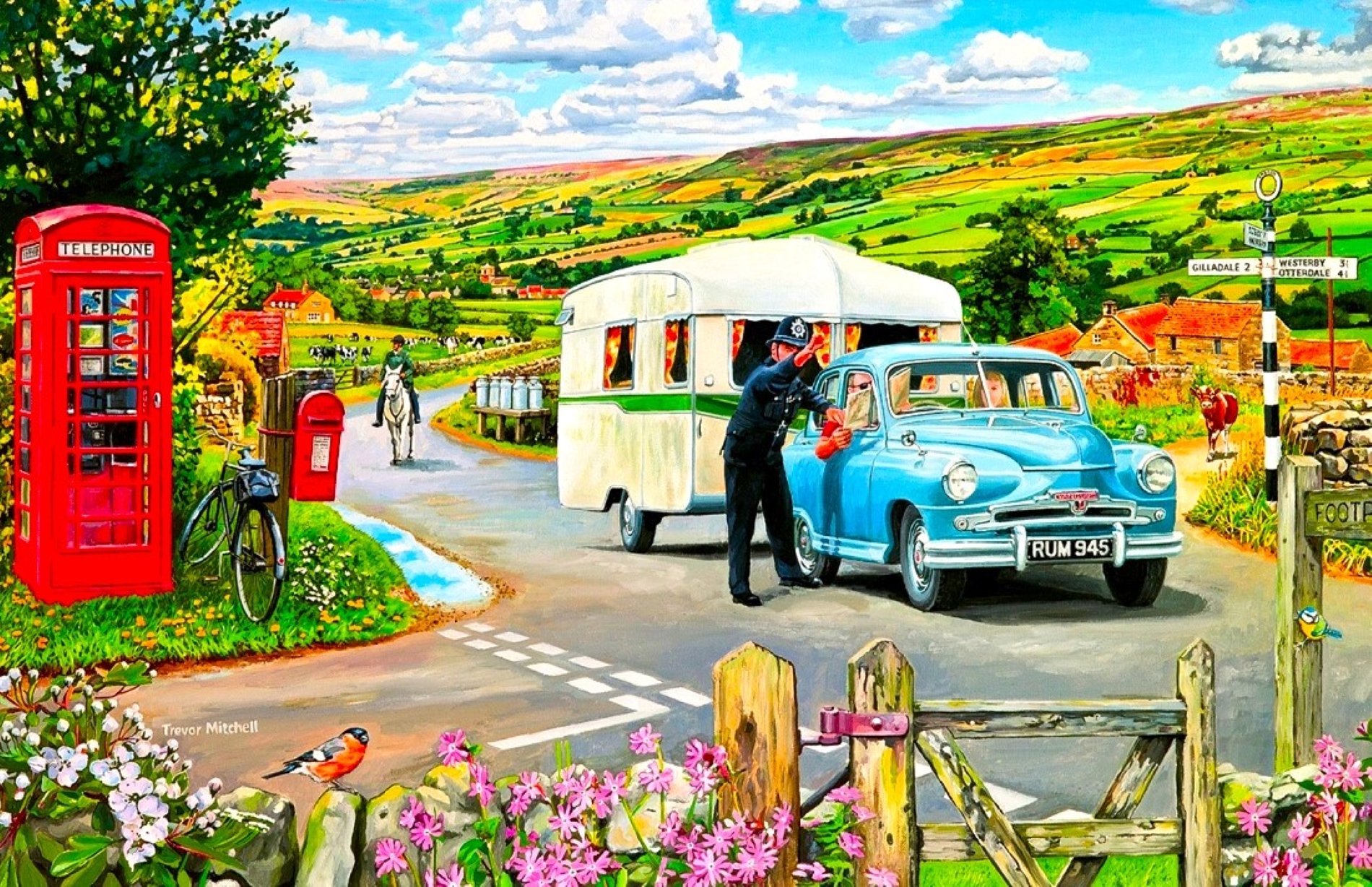 Solve Giving Directions jigsaw puzzle online with 600 pieces