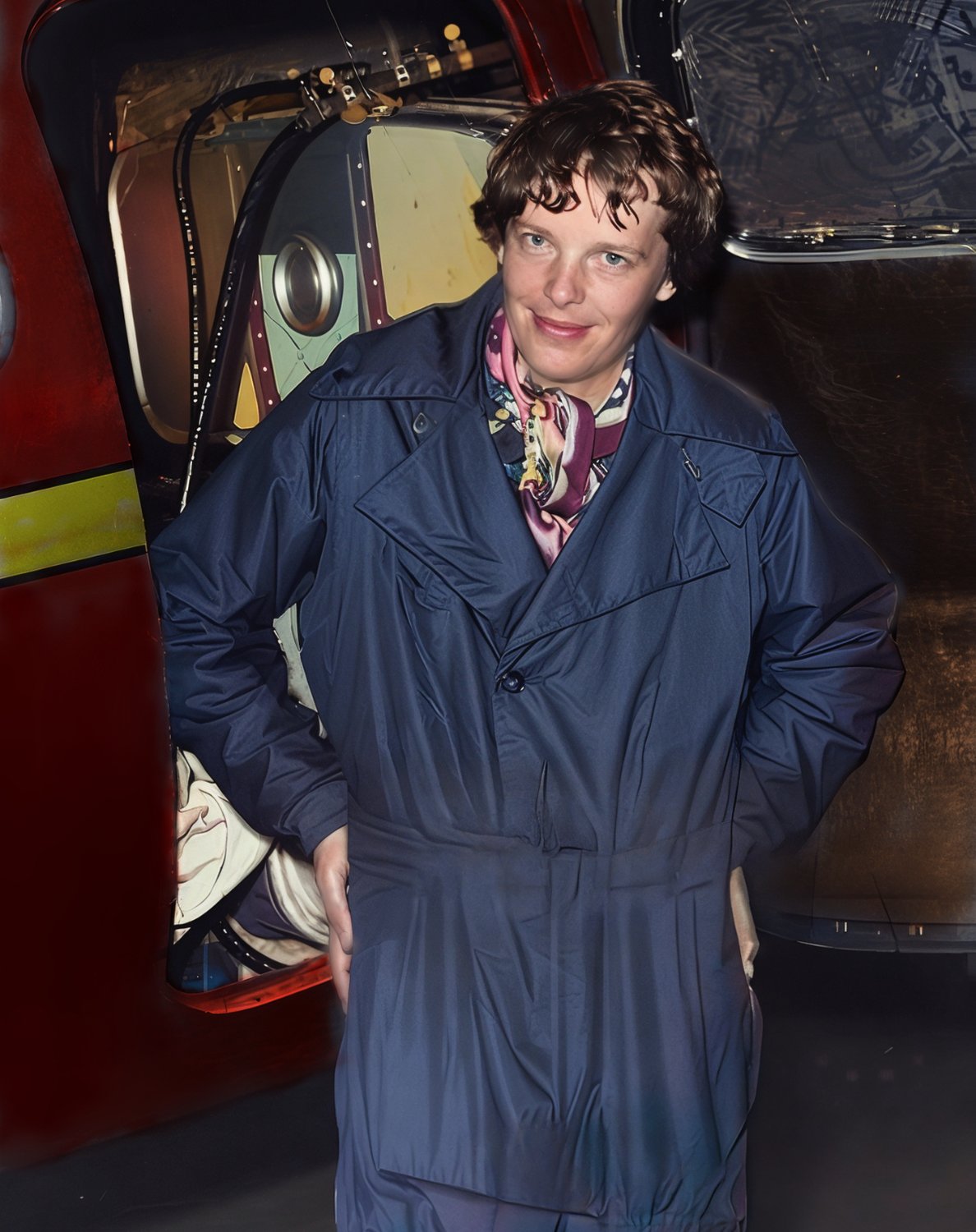 Solve Amelia Earhart. jigsaw puzzle online with 208 pieces