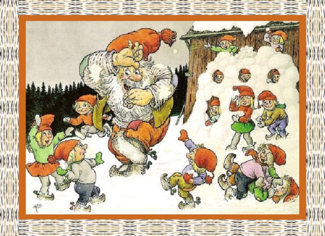 Solve Snow Fun jigsaw puzzle online with 48 pieces