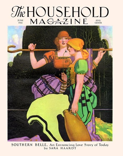 Solve Vintage Magazine Cover - Household Magazine, June 1933 jigsaw ...