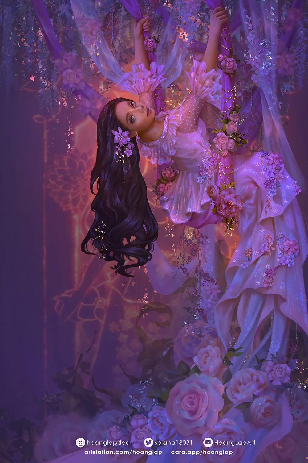 Solve Encanto, Isabella Madrigal (XLarge) jigsaw puzzle online with 450 ...