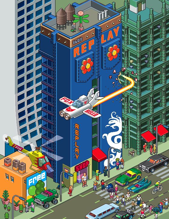 Solve Pixel Art jigsaw puzzle online with 108 pieces