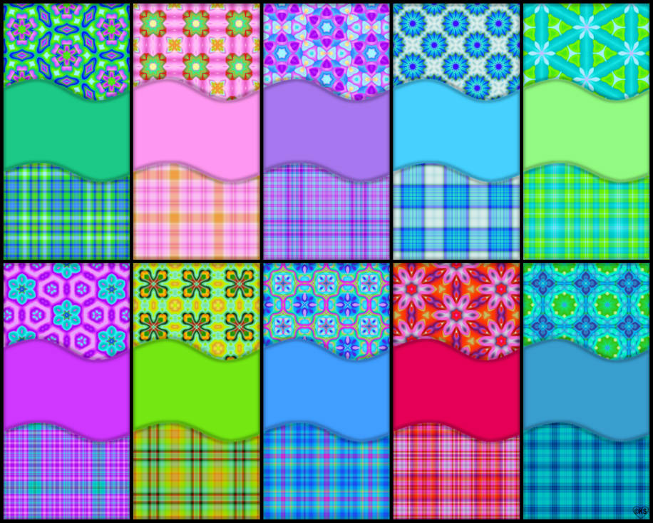 Jigsaw Puzzle | 20 pieces | Three Way Pattern Waves!! ~ S | Jigidi