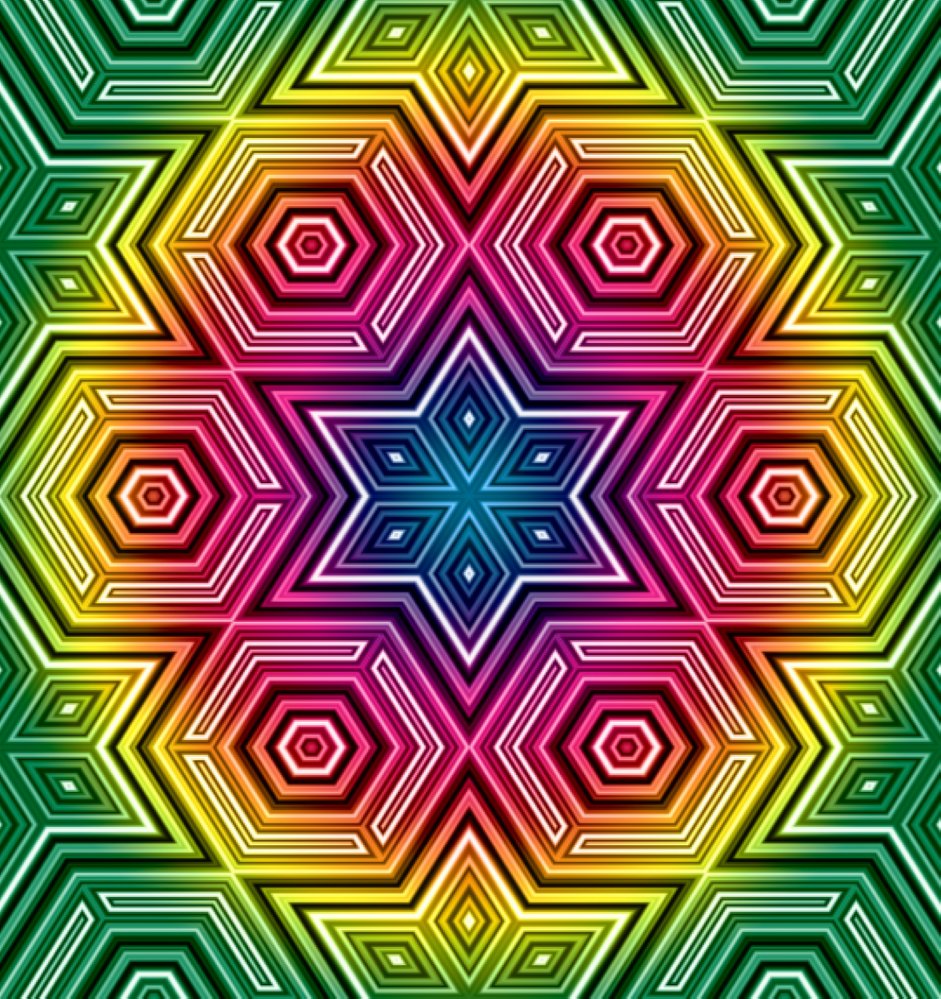 Solve "Geo-bow" jigsaw puzzle online with 90 pieces