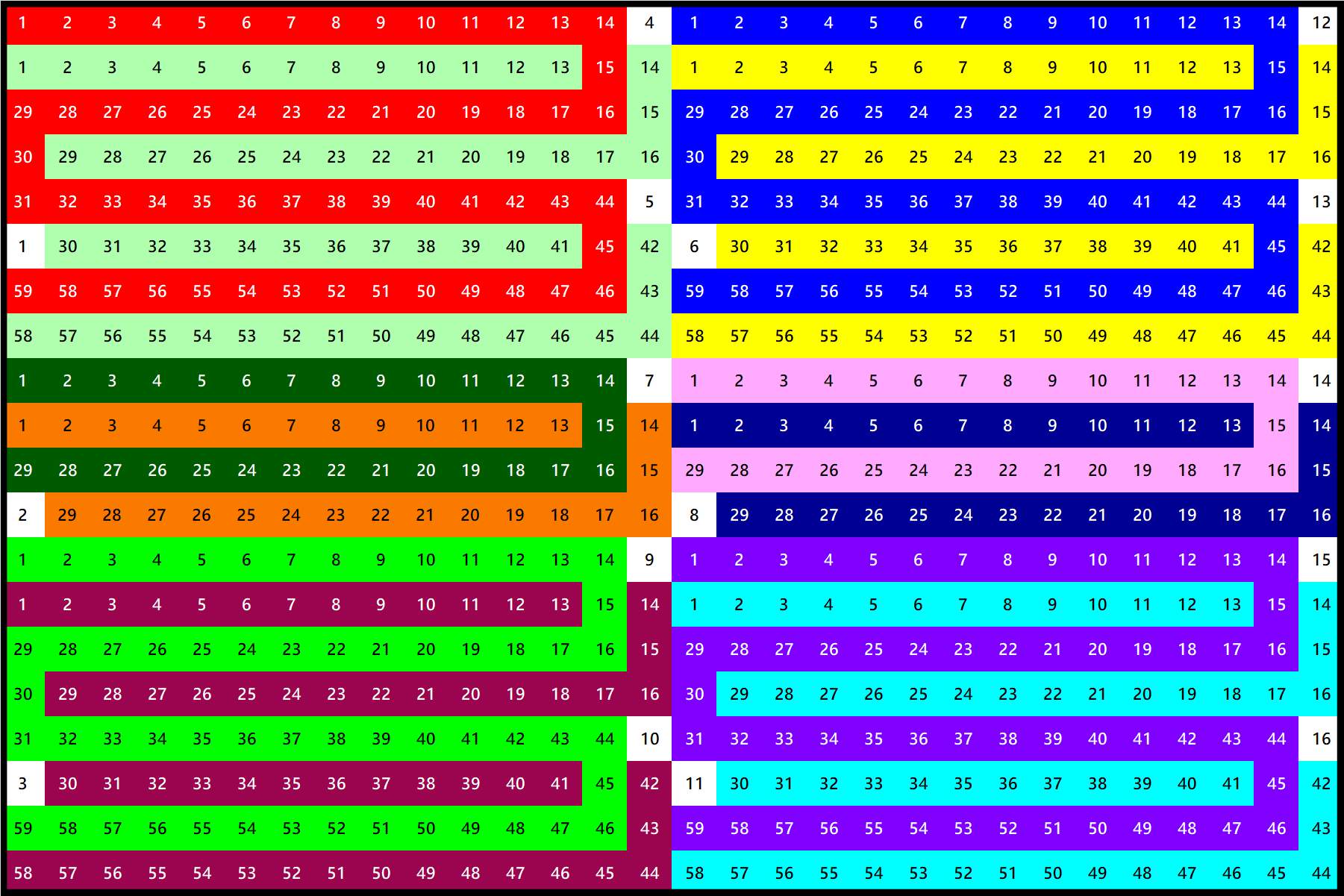 Solve Number 1237 rubber bands 600 jigsaw puzzle online with 600 pieces