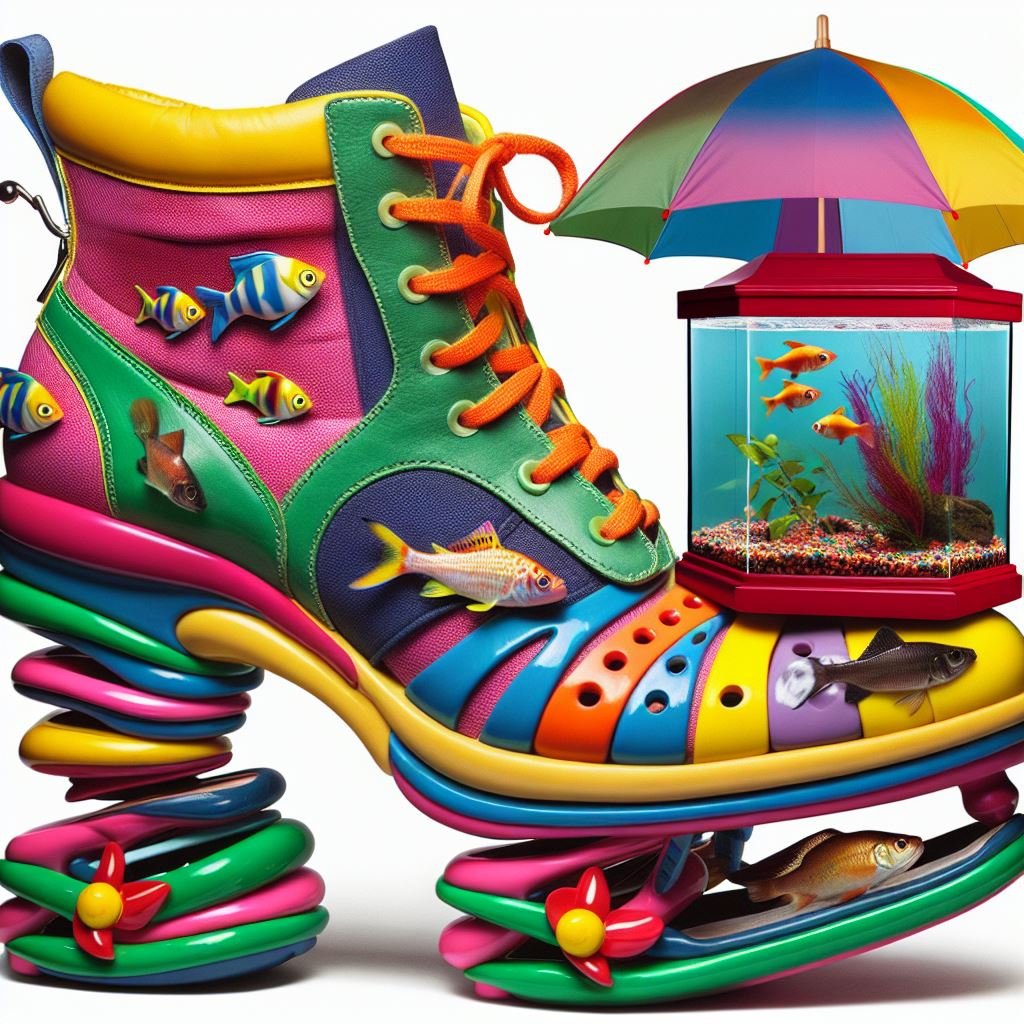 Solve AI's version of the silliest, least practical shoe imaginable ...