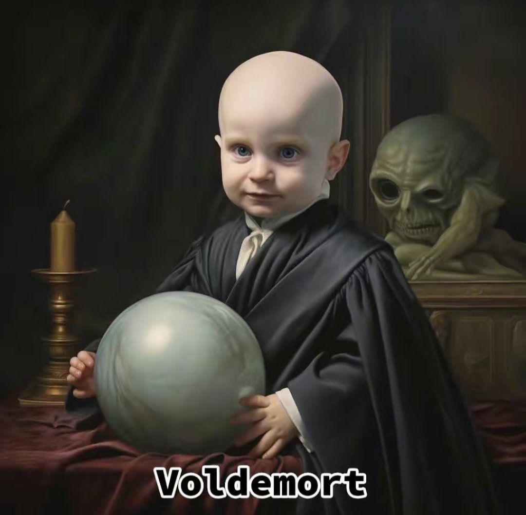 Solve Little Voldemort jigsaw puzzle online with 144 pieces