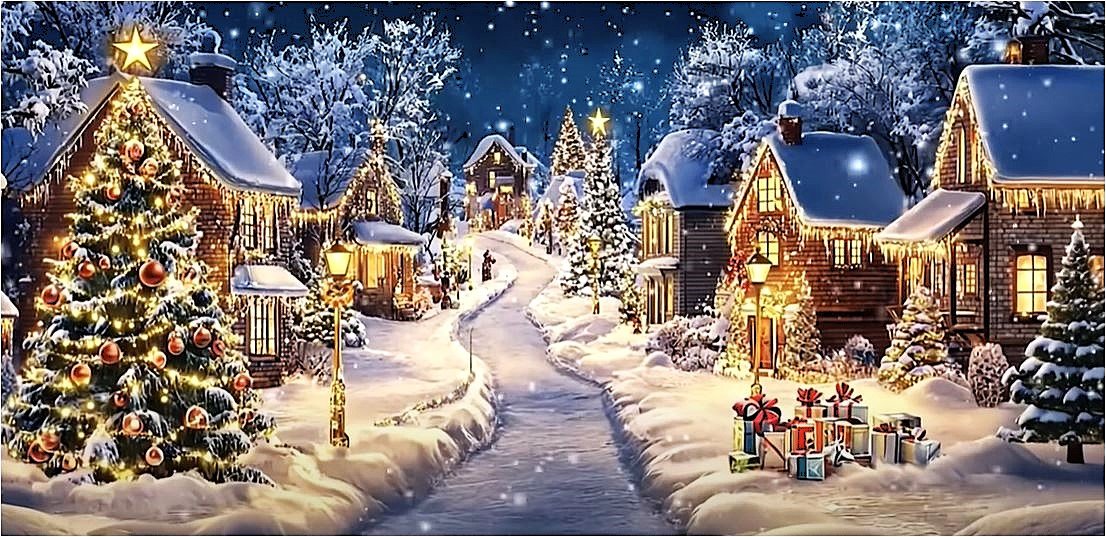 Solve "Lights Shining Bright" jigsaw puzzle online with 55 pieces
