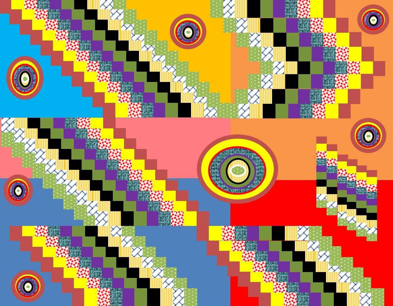 Solve Tricky Pattern jigsaw puzzle online with 221 pieces