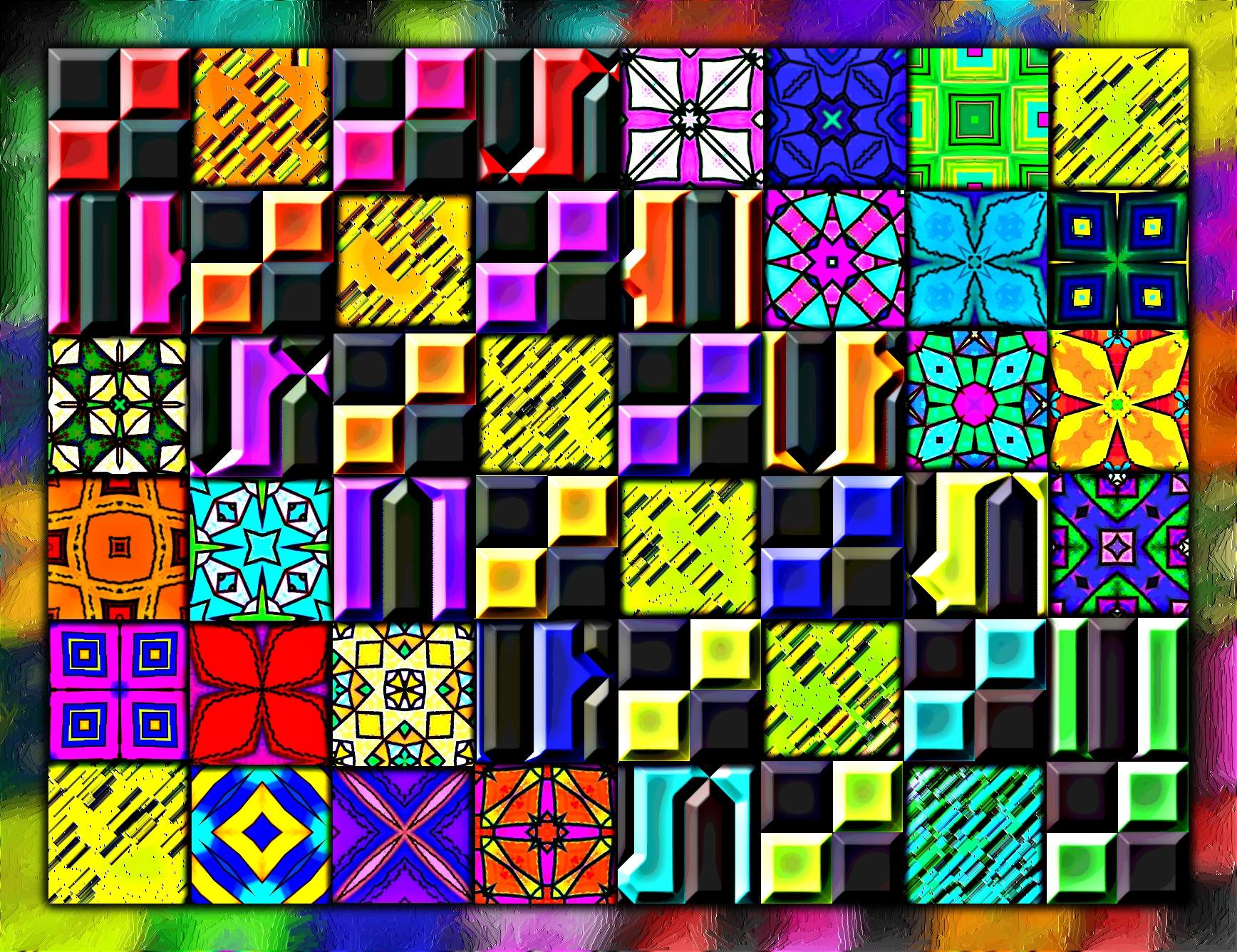 Solve Playing with blocks... jigsaw puzzle online with 432 pieces