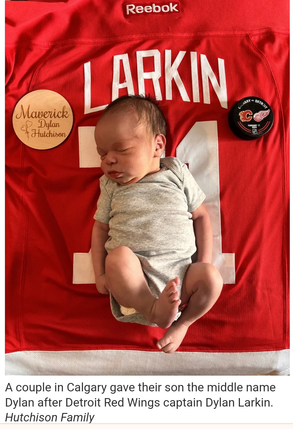 Solve Baby in Calgary Canada has the middle name of Dylan (Larkin ...
