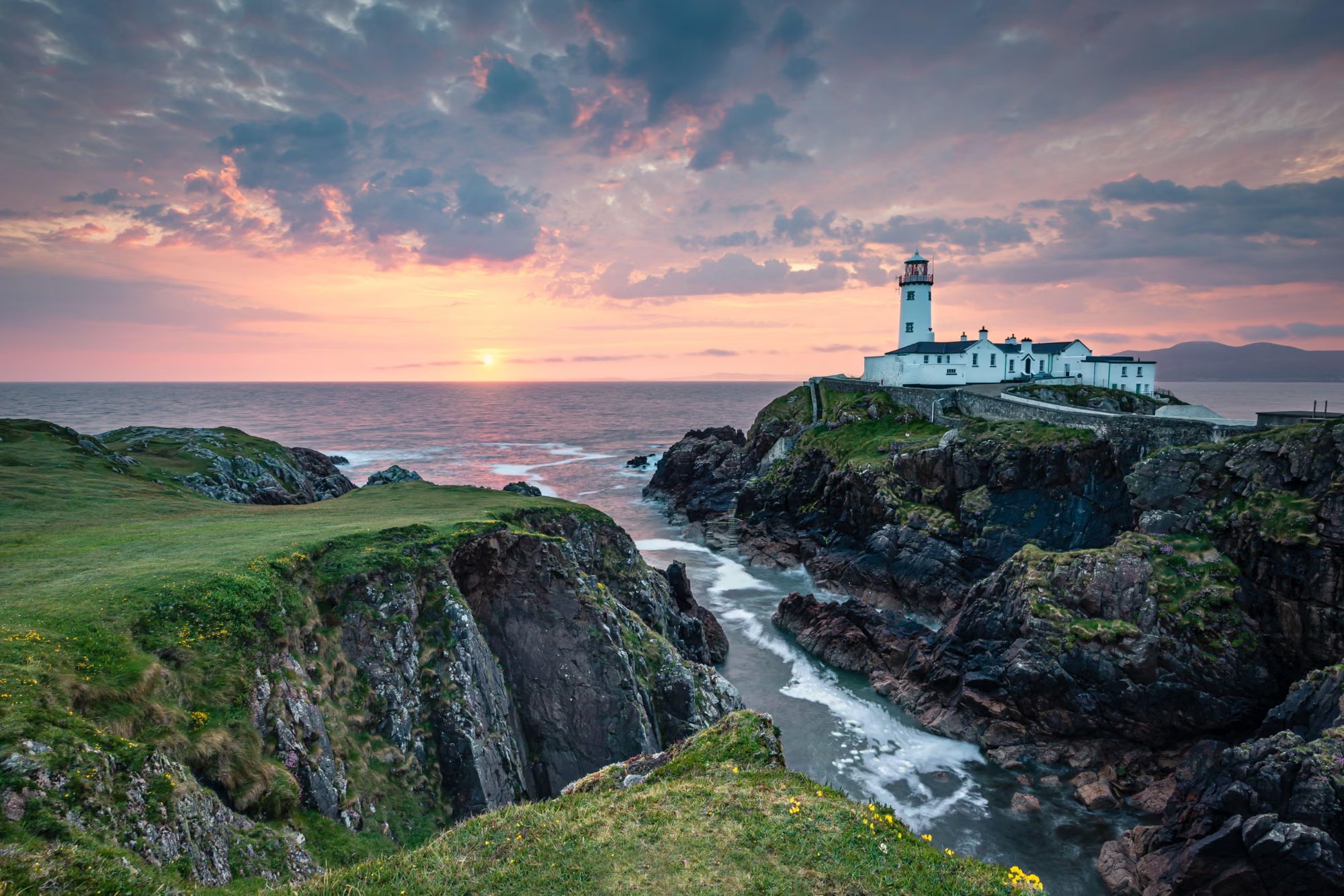 Solve Fanad Lighthouse in County Donegal, Ireland jigsaw puzzle online ...