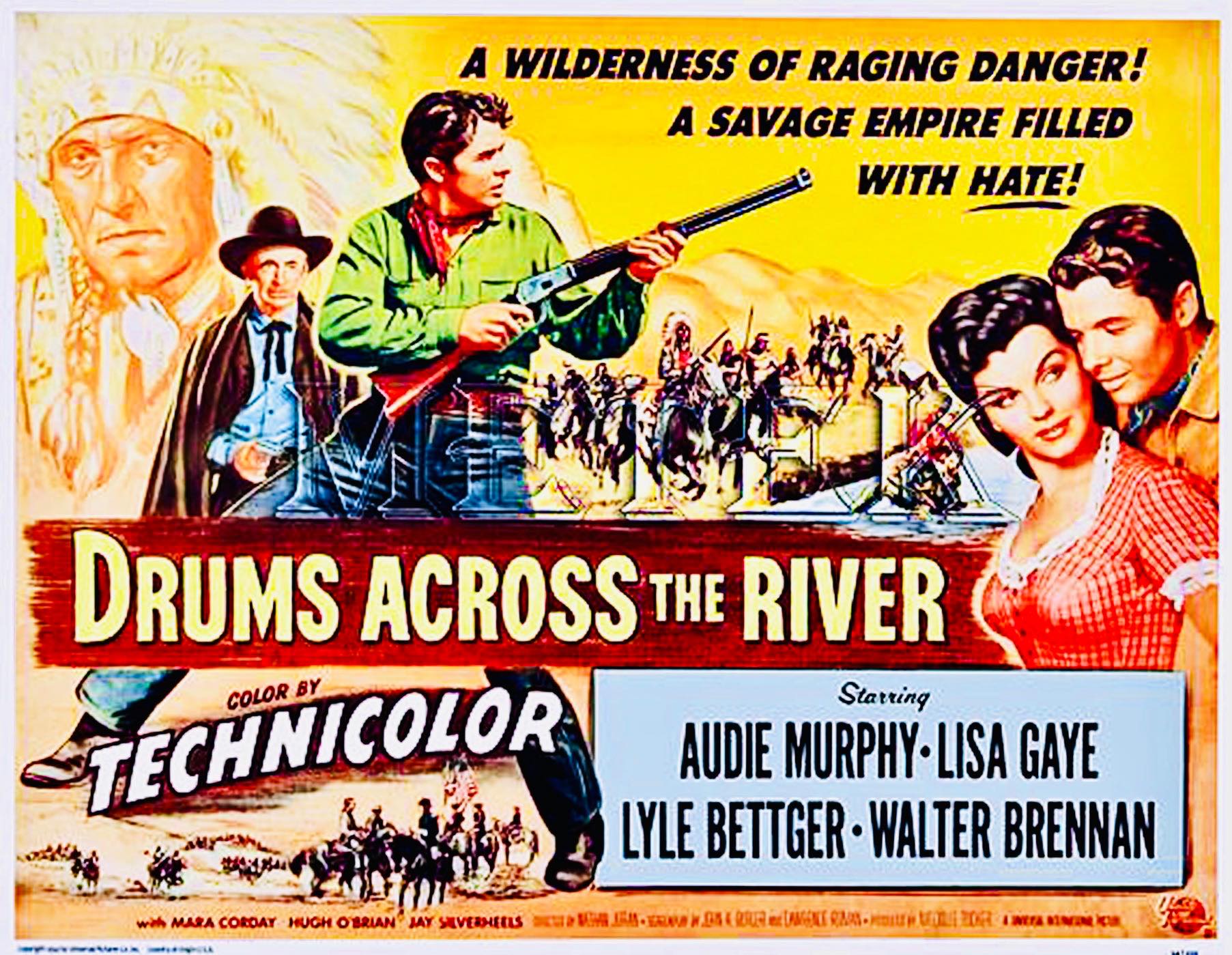 Jigsaw Puzzle | 520 pieces | DRUMS ACROSS THE RIVER - 1954 MOVIE POSTER ...