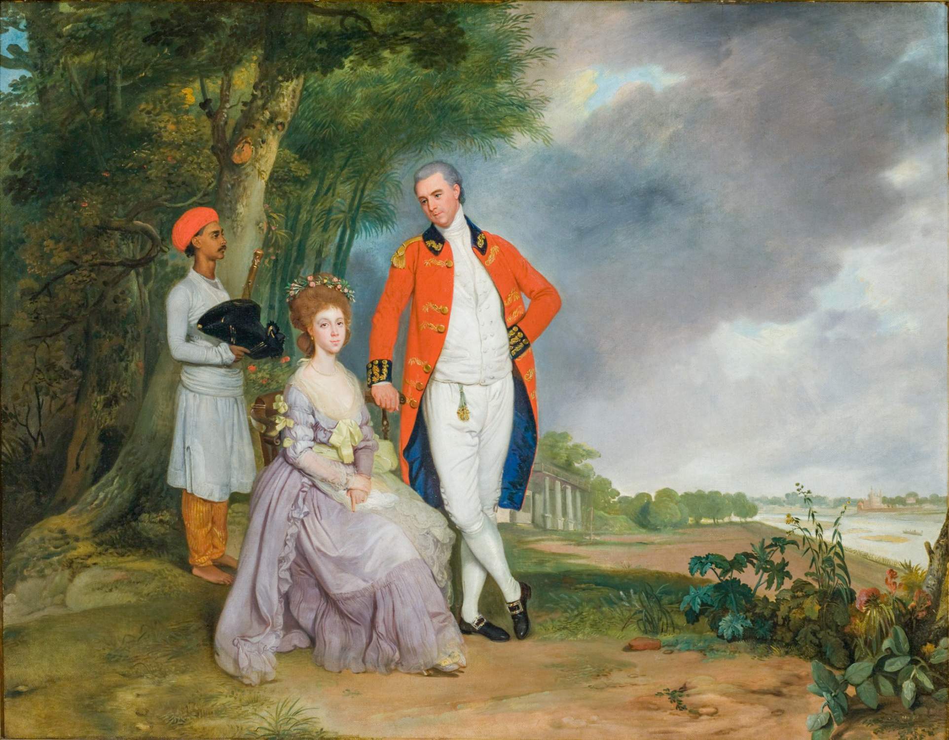 Solve The Hon. William Monson and His Wife, Ann Debonnaire jigsaw ...