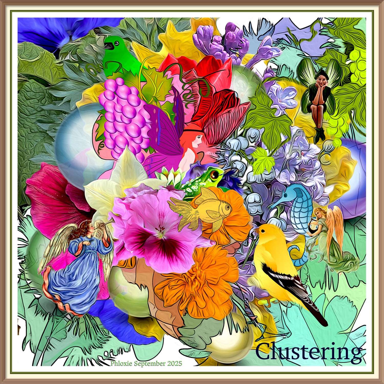 Solve Clustering jigsaw puzzle online with 400 pieces