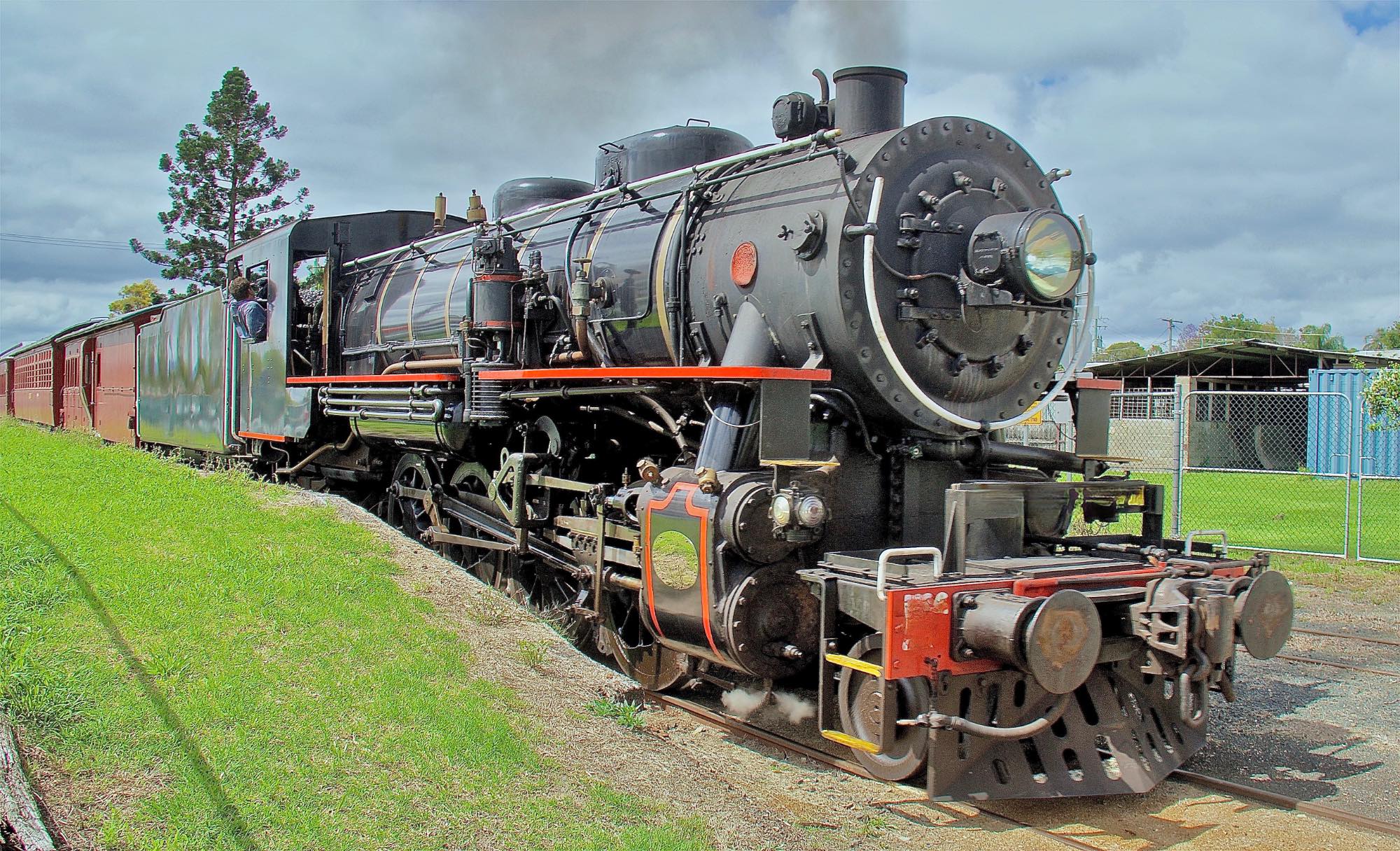 Solve Baldwin AC16 2-8-2, Queensland Government Railway jigsaw puzzle ...