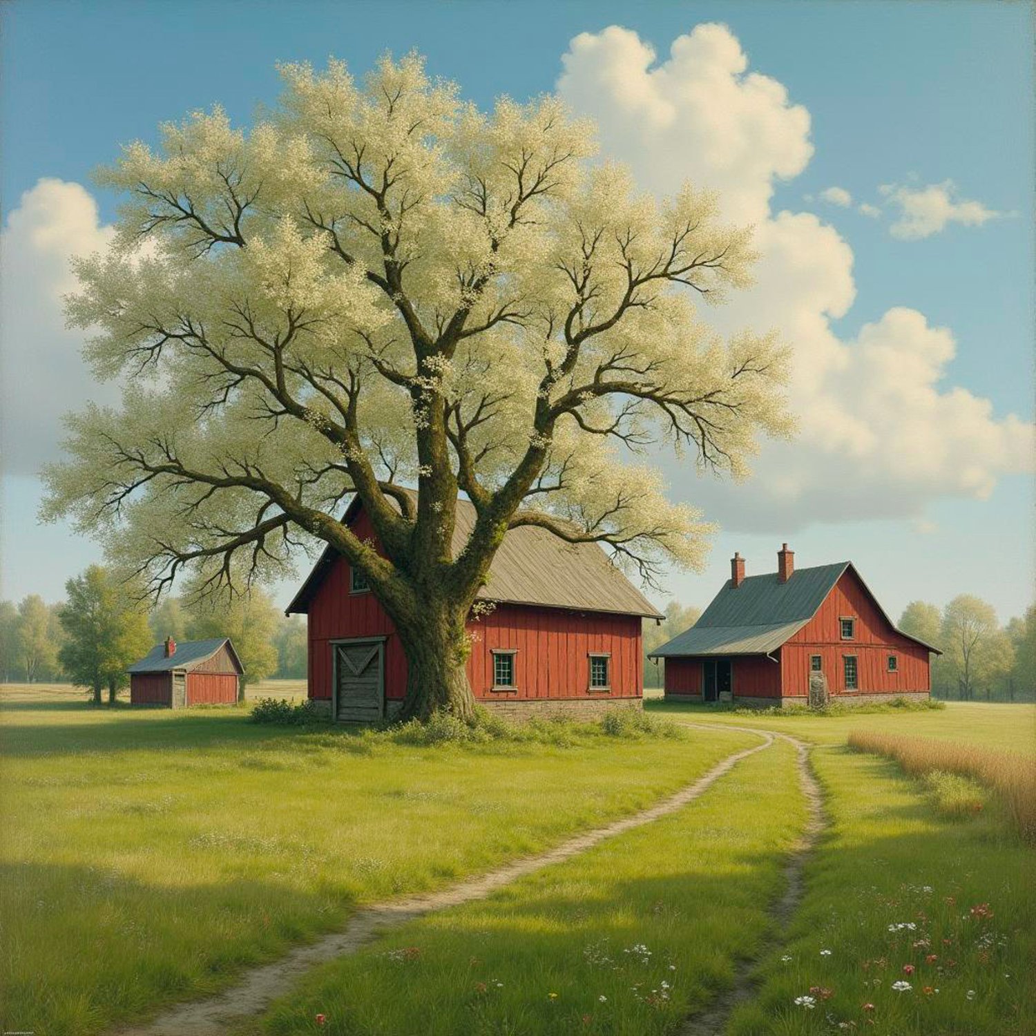 Solve Another Wisconsin Red Homestead jigsaw puzzle online with 144 pieces